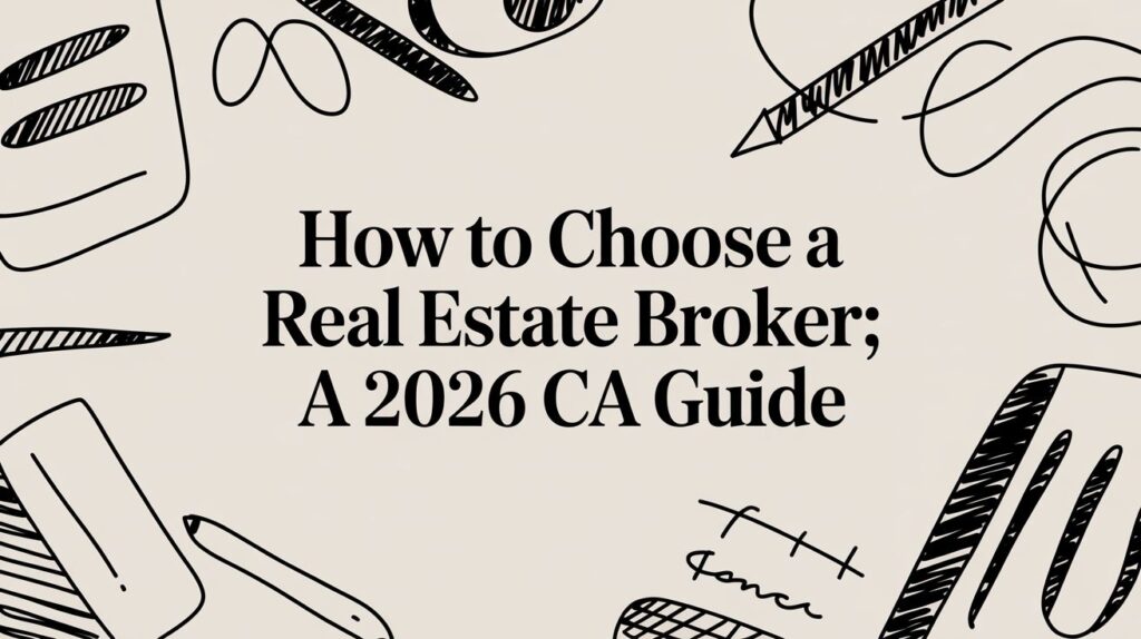 How to Choose a Real Estate Broker: A 2026 CA Guide - Ashby & Graff Careers